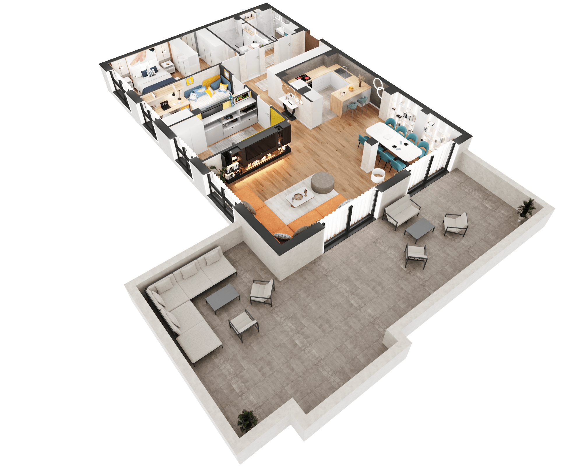 Penthouse A4 - Harmony Homes